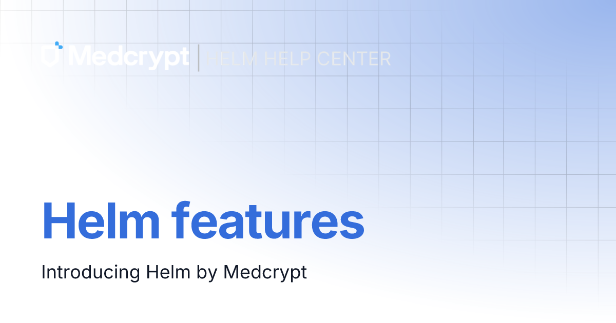 Helm features | Helm Docs