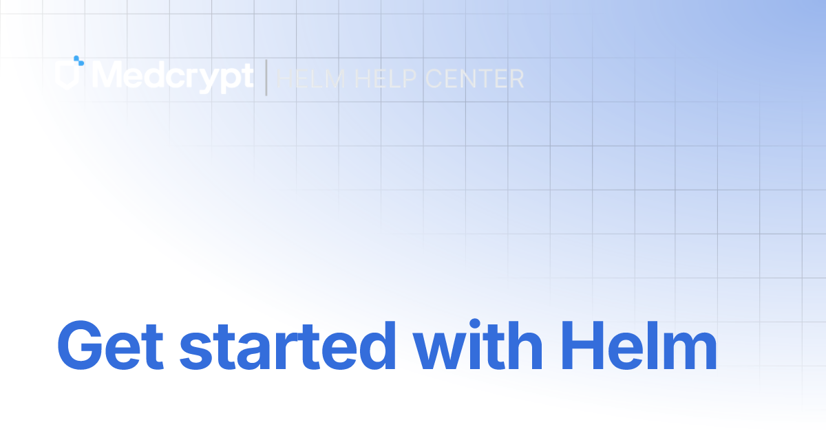 Get started with Helm | Helm Docs